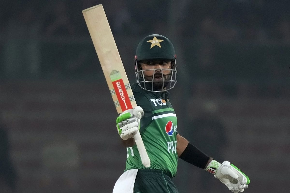 Babar Azam raised his tenth 50-plus score in his last 11 ODI innings ...