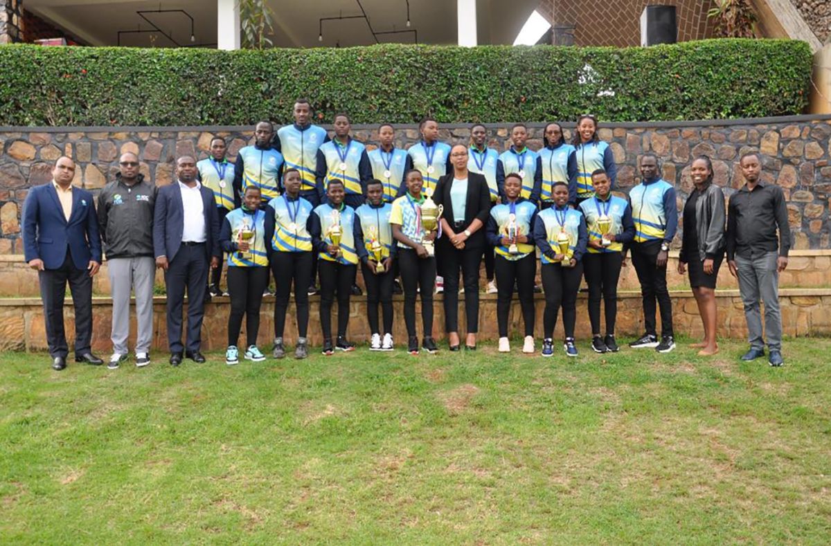 Players walk back after play was interrupted due to lightning ...