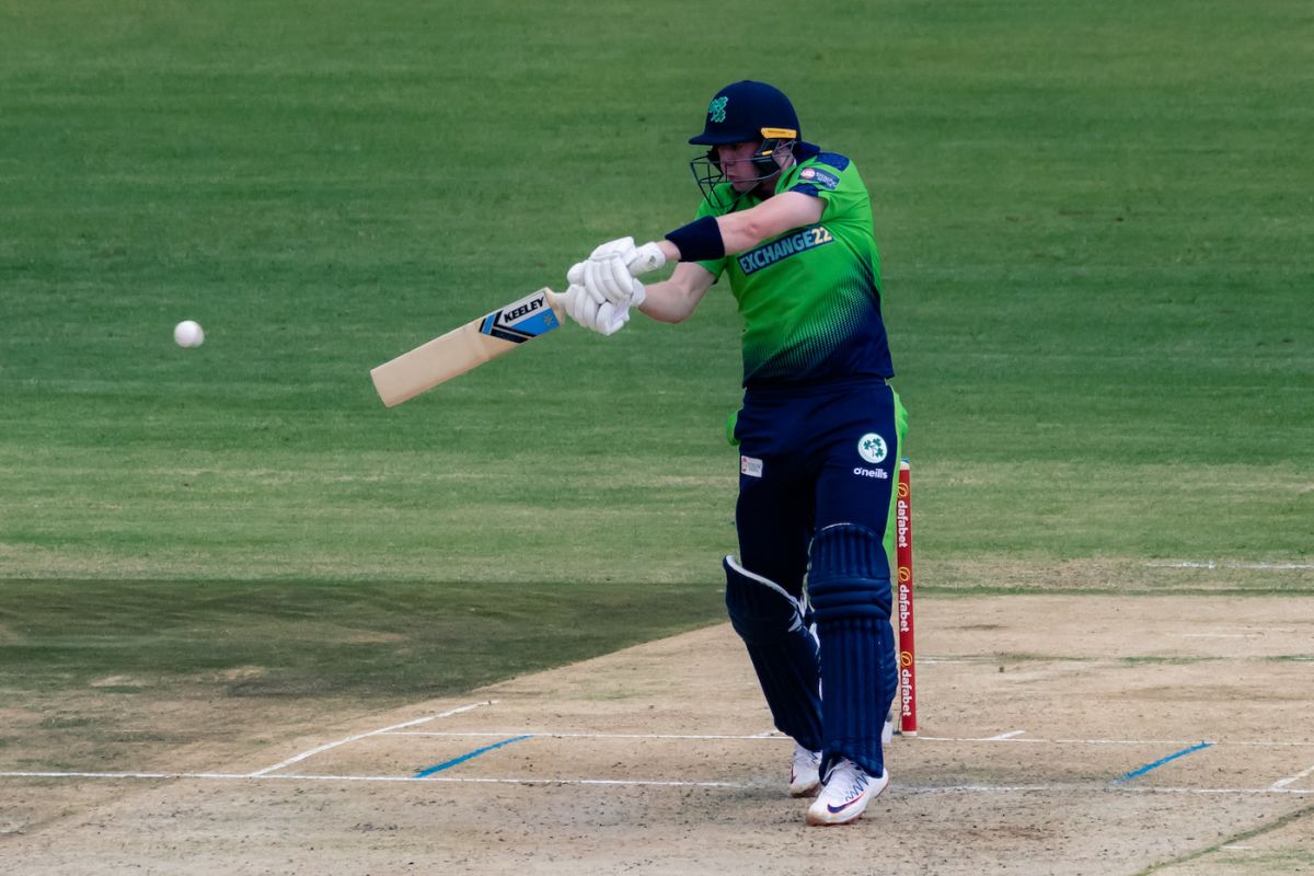 Gareth Delany hits through the off side | ESPNcricinfo.com