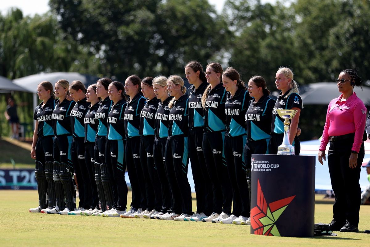 India line-up for the national anthem | ESPNcricinfo.com
