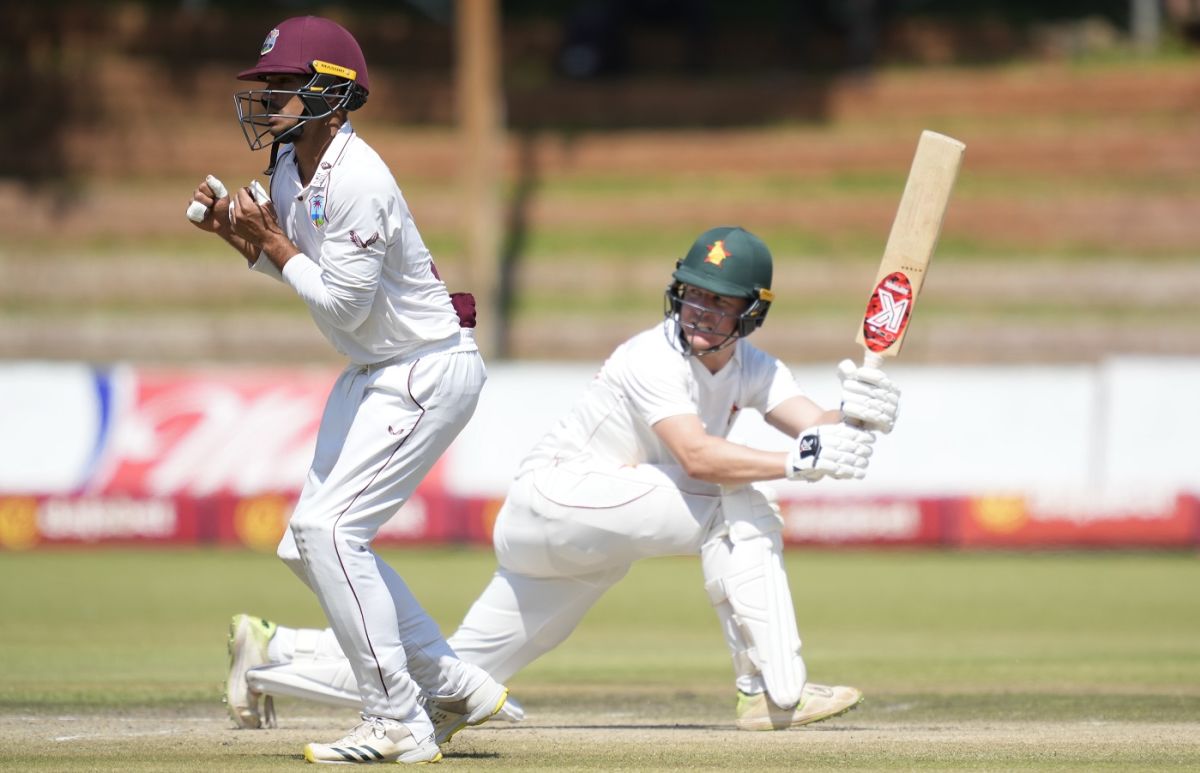 Gary Ballance notched up a half-century on Zimbabwe Test debut ...
