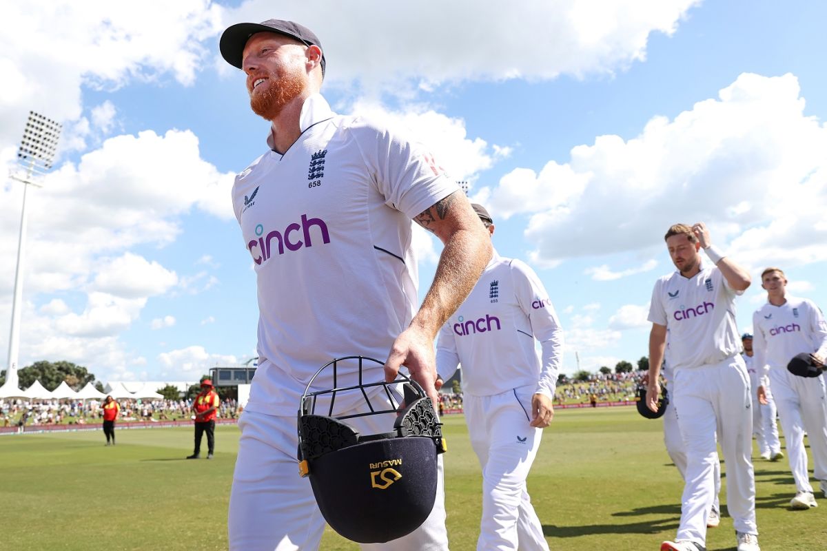 Ben Stokes has won 10 of his first 11 Tests as England captain ...