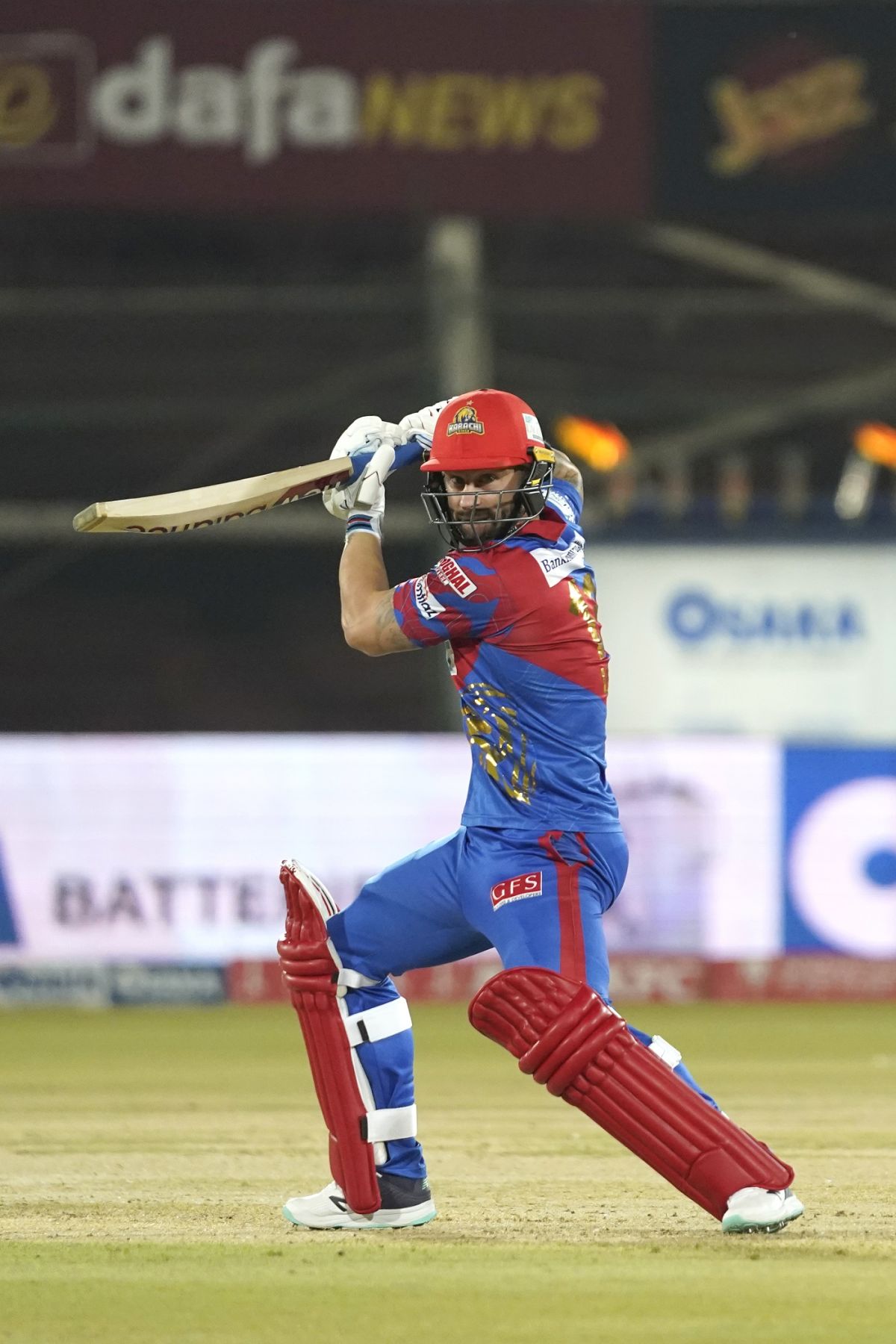 Matthew Wade smashed 36 off 24 balls before he was run out ...