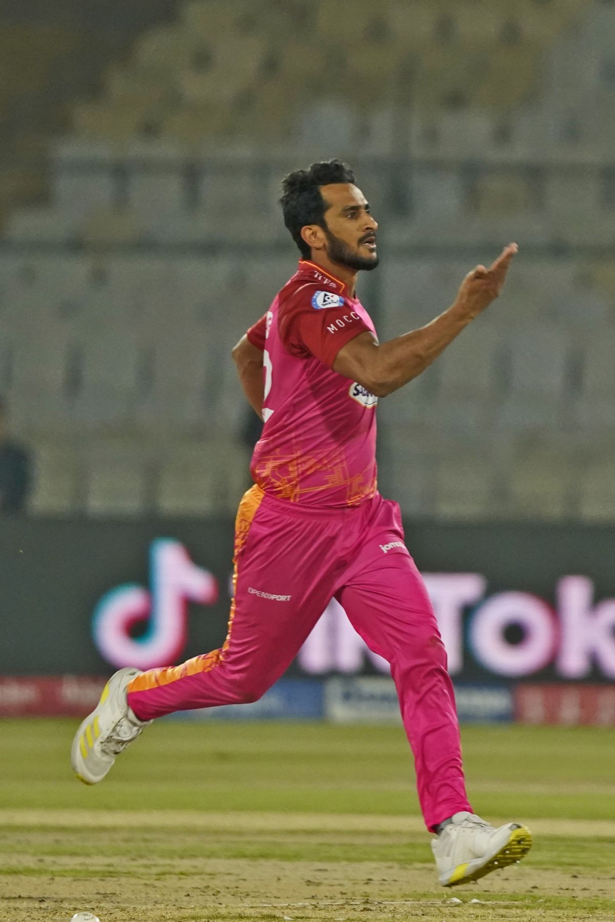 Hasan Ali gives the batter a send-off | ESPNcricinfo.com