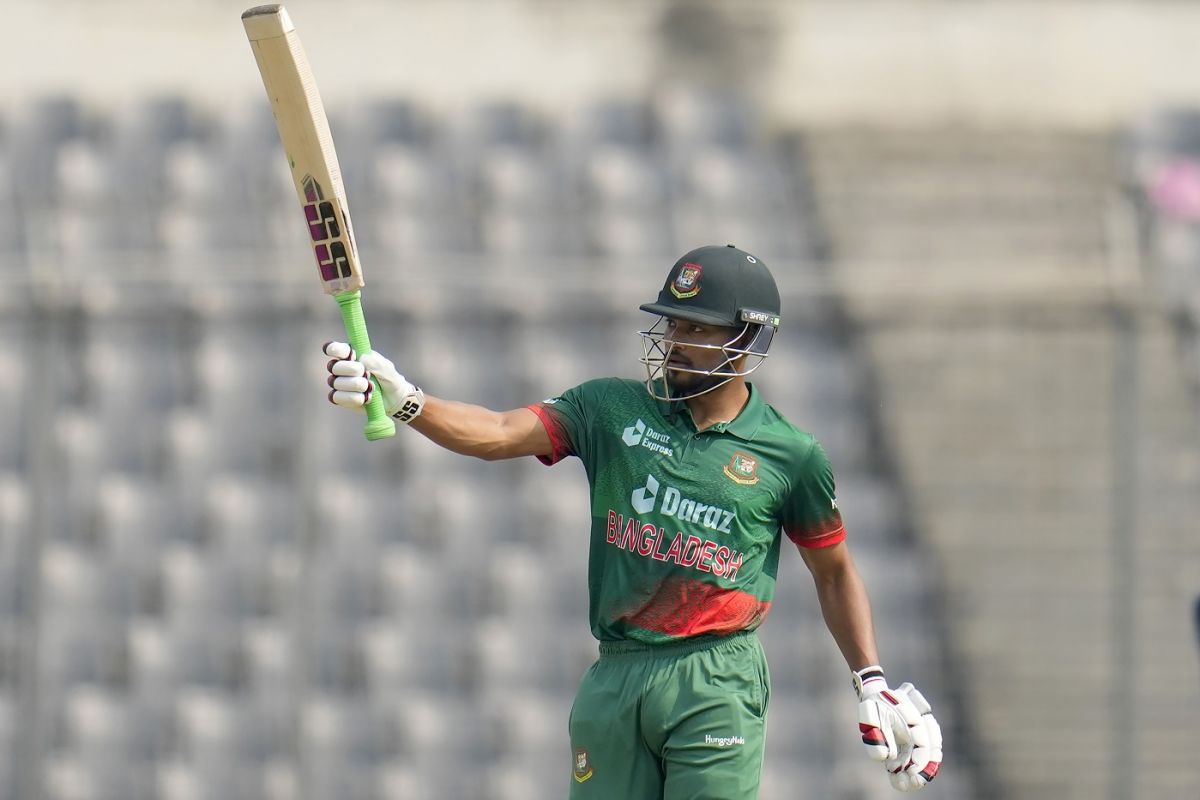 Najmul Hossain Shanto brought up a calm half-century | ESPNcricinfo.com