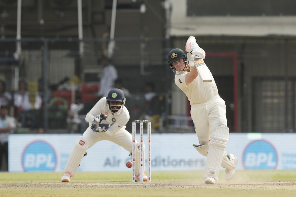 Steven Smith steps out and drives | ESPNcricinfo.com