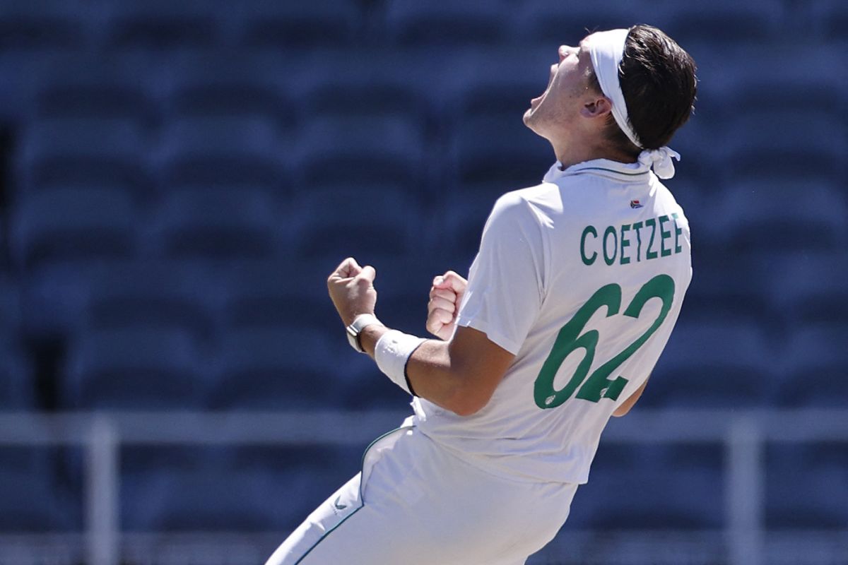 Gerald Coetzee got Jermaine Blackwood to nick behind | ESPNcricinfo.com