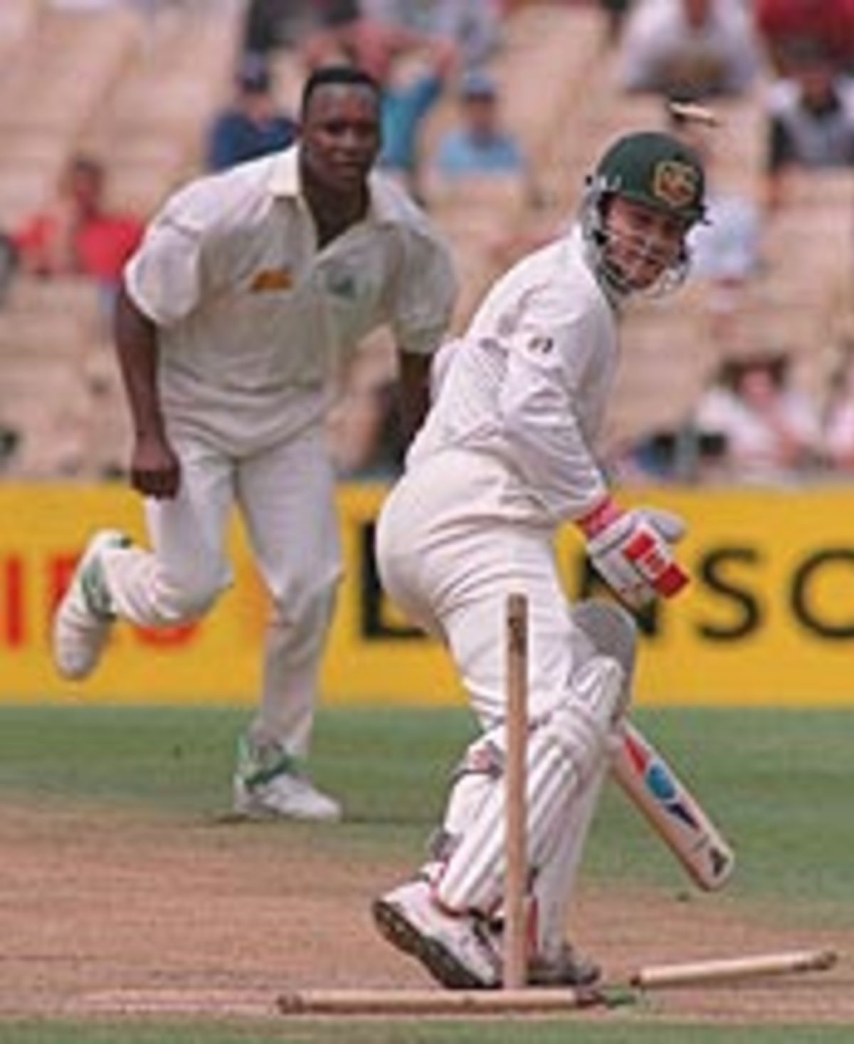 Devon Malcolm cleans up Michael Slater, 1994-95 | ESPNcricinfo.com