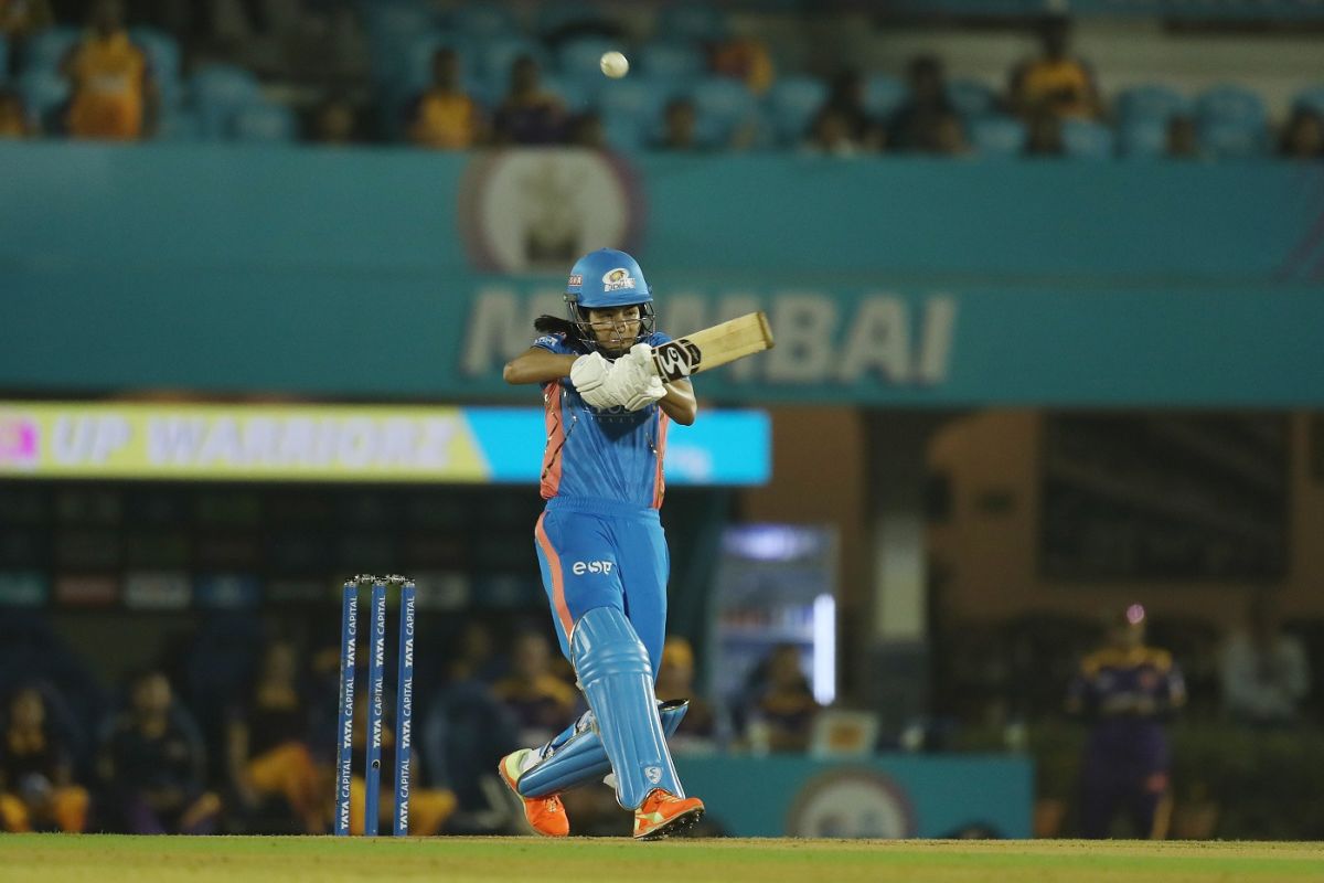 Yastika Bhatia plays a short-arm jab | ESPNcricinfo.com