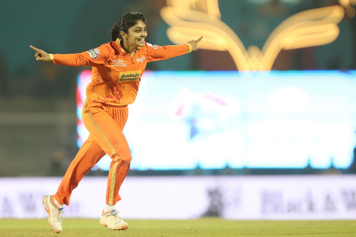 Harleen Deol celebrates after dismissing Jess Jonassen | ESPNcricinfo.com