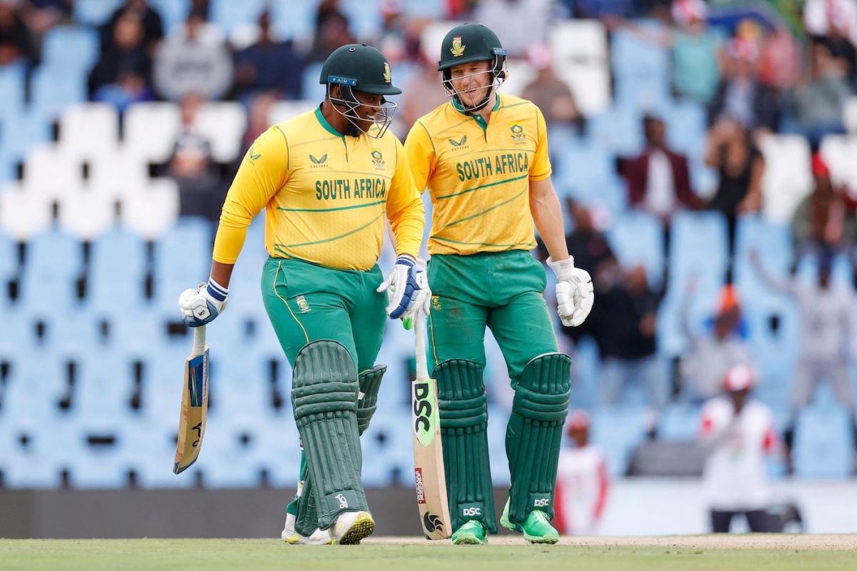 David Miller and Sisanda Magala put up 47 off just 13 balls ...