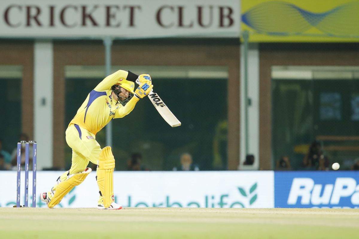 Devon Conway drives | ESPNcricinfo.com