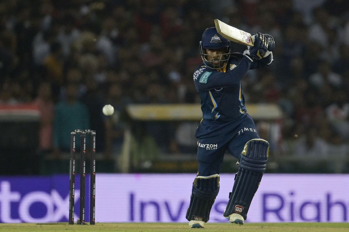 Wriddhiman Saha drives through cover | ESPNcricinfo.com