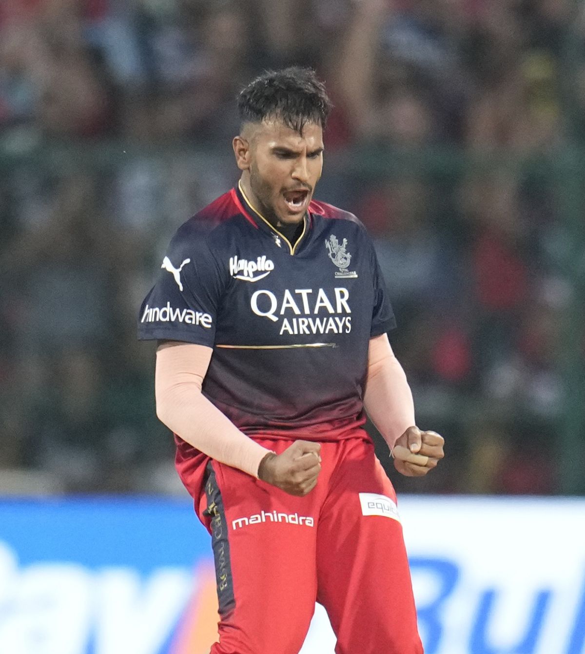 Vijaykumar Vyshak celebrates after dismissing Axar Patel | ESPNcricinfo.com