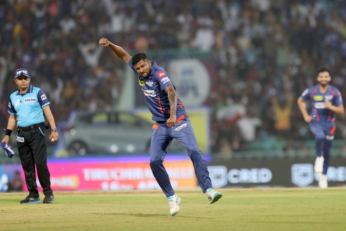 Harpreet Singh Bhatia was playing his first IPL game in almost 11 years ...