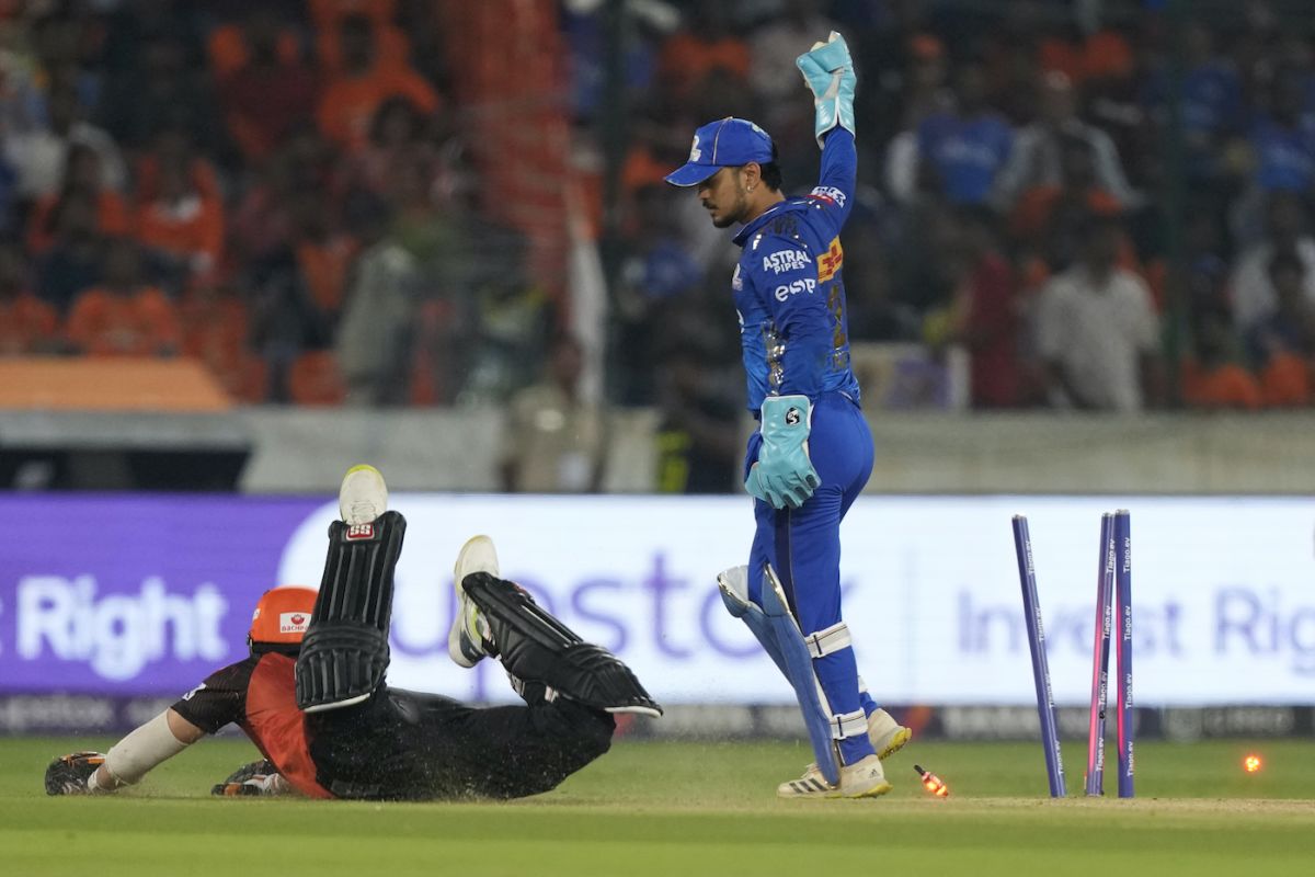 Ishan Kishan ran out Abdul Samad | ESPNcricinfo.com