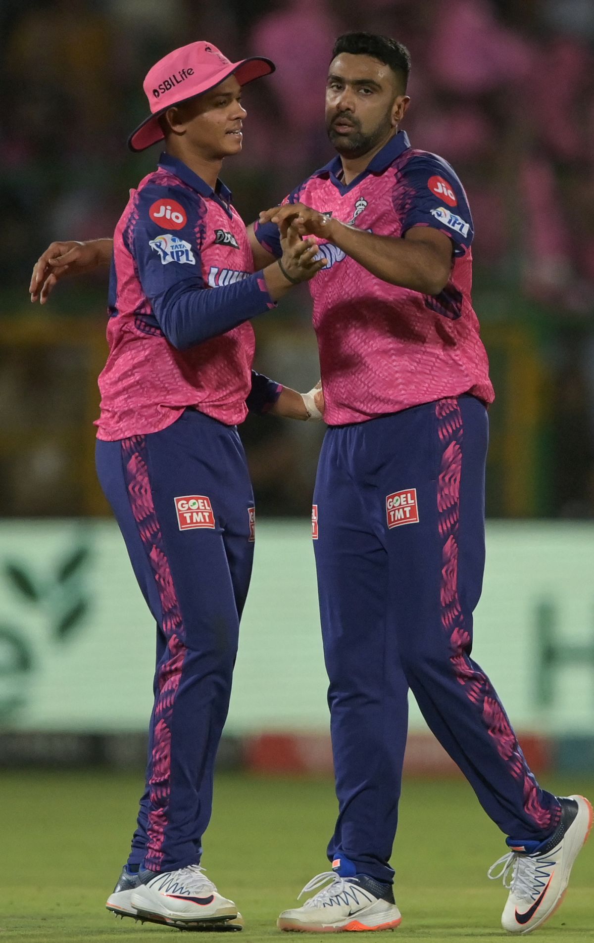 R Ashwin picked up two wickets in the 14th over, including that of Kyle ...