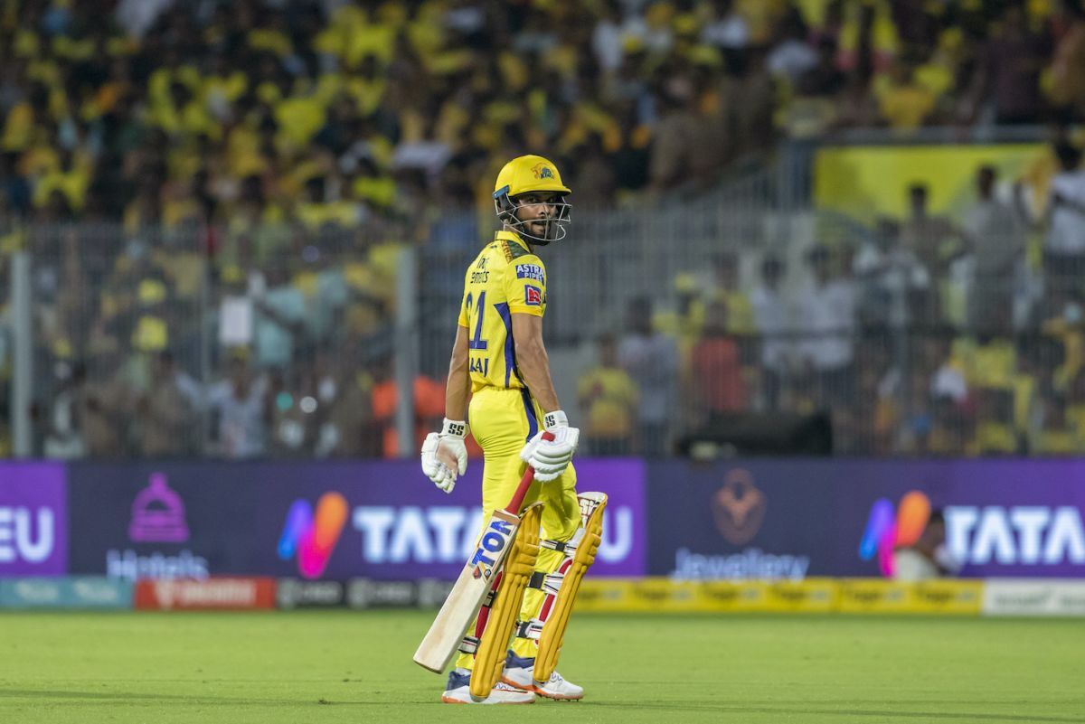 Russell Radhakrishnan, Chennai Super Kings' manager and Muthiah ...