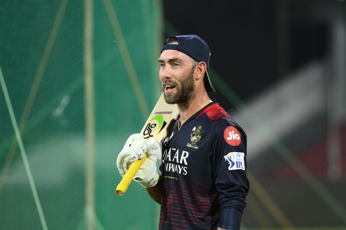 Glenn Maxwell at RCB's practice session | ESPNcricinfo.com