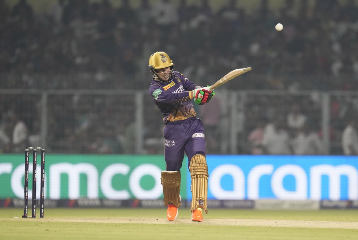 Rahmanullah Gurbaz plays a lofted pull shot | ESPNcricinfo.com