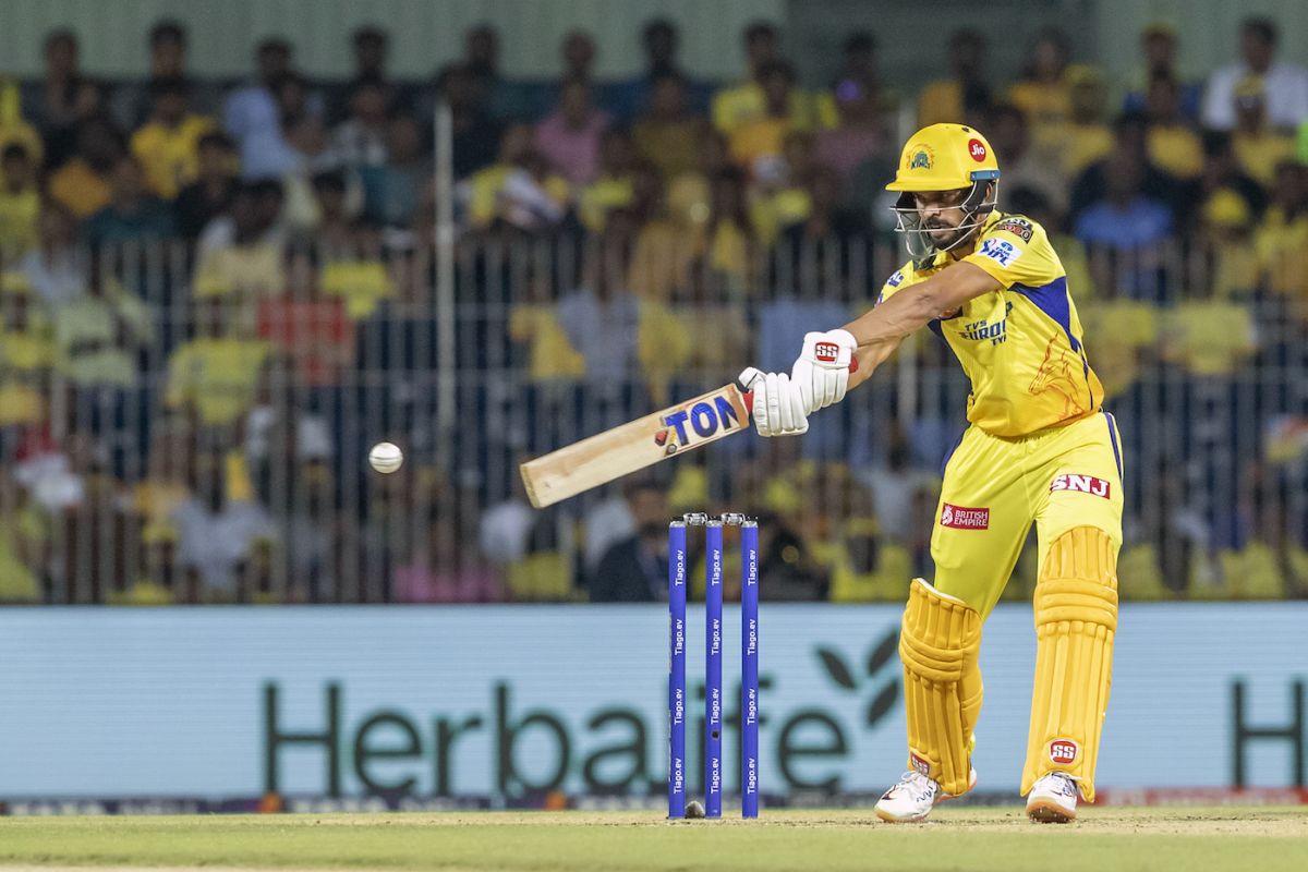 Ruturaj Gaikwad was the more fluent of the two CSK openers ...