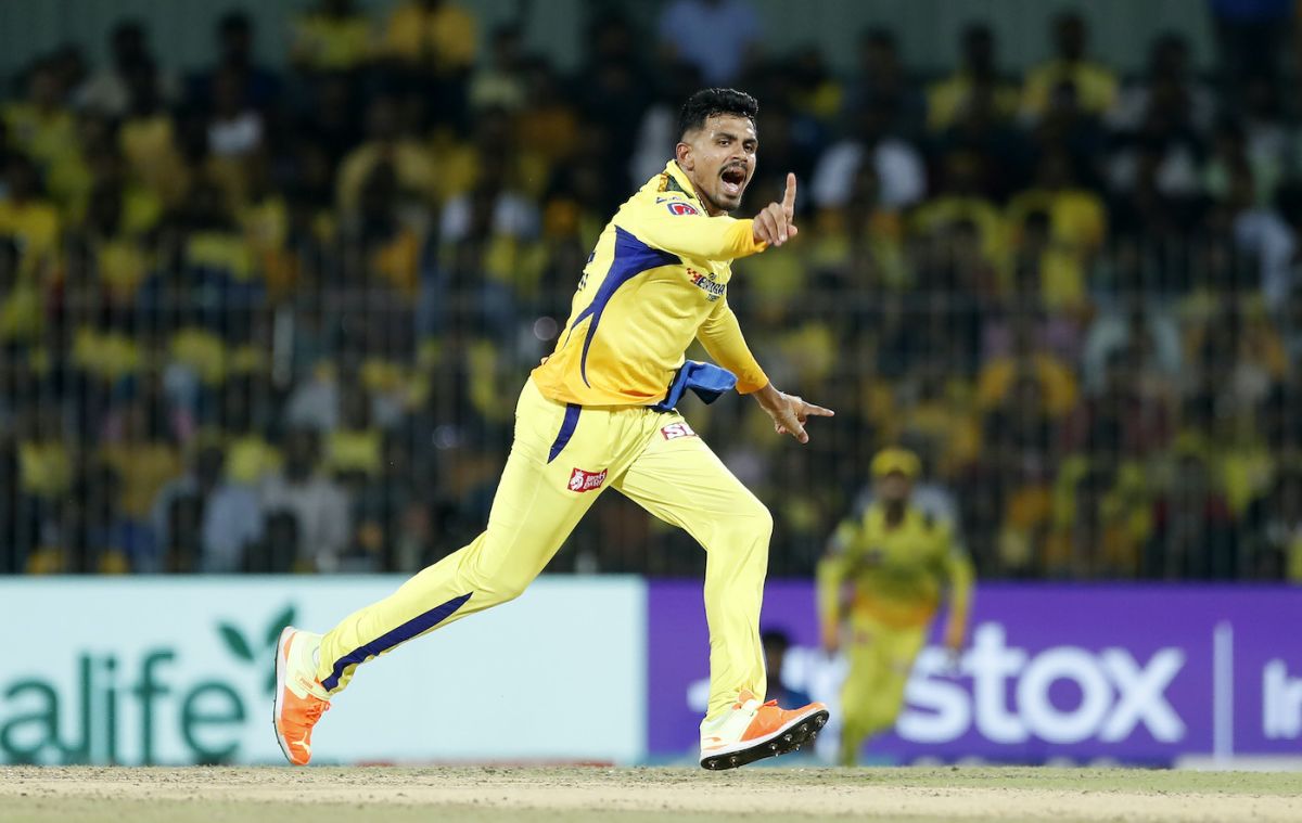 Matheesha Pathirana and Co celebrate the winning moment | ESPNcricinfo.com