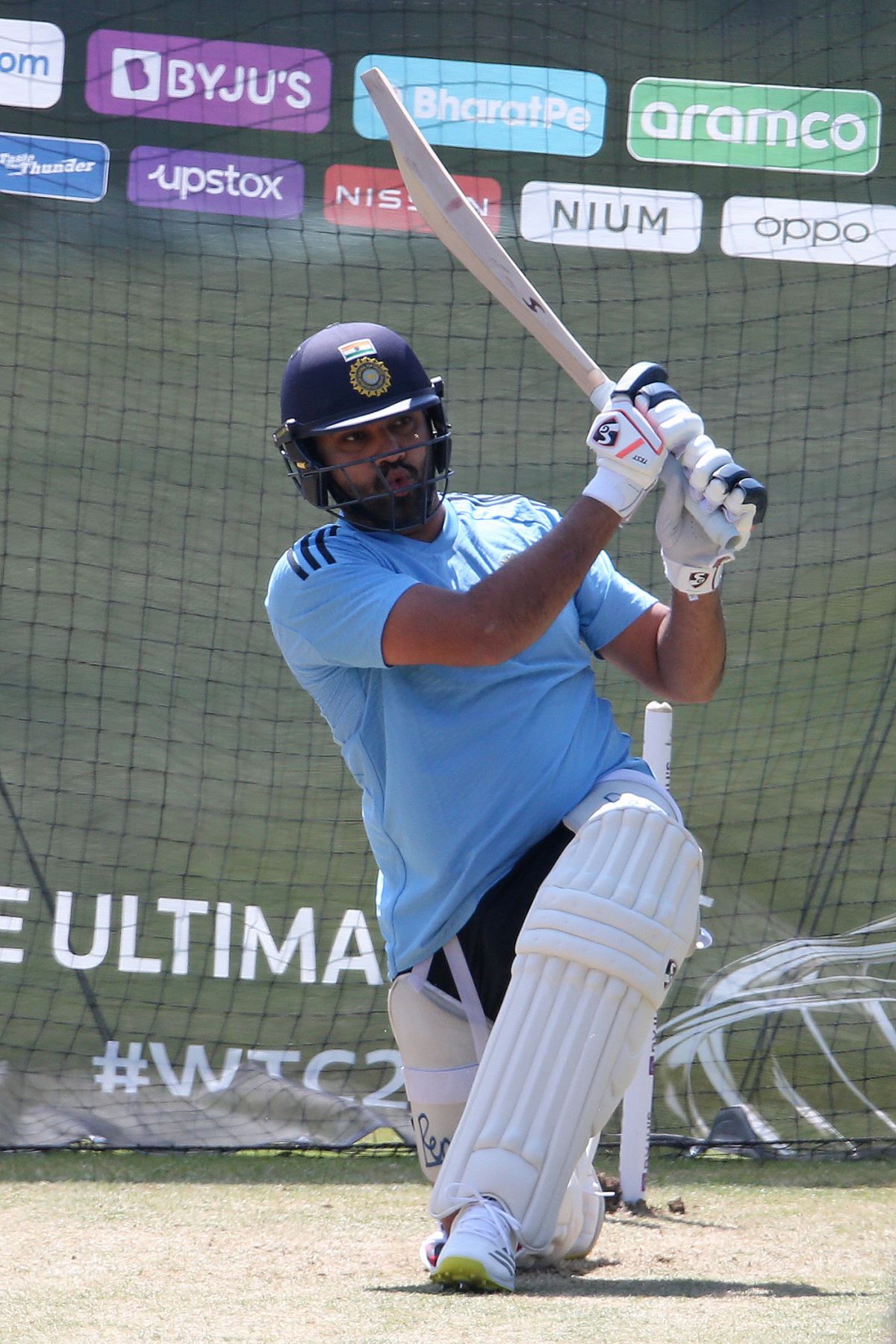 Rohit Sharma bats during India's training session | ESPNcricinfo.com