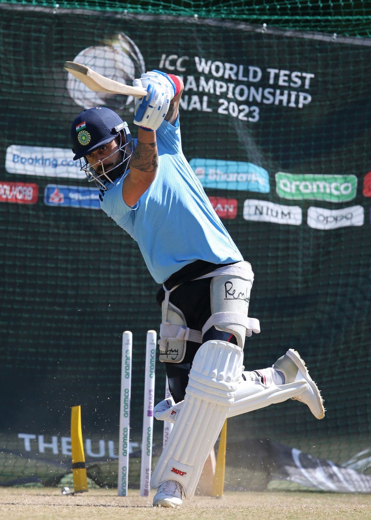 Virat Kohli bats during India's training session | ESPNcricinfo.com