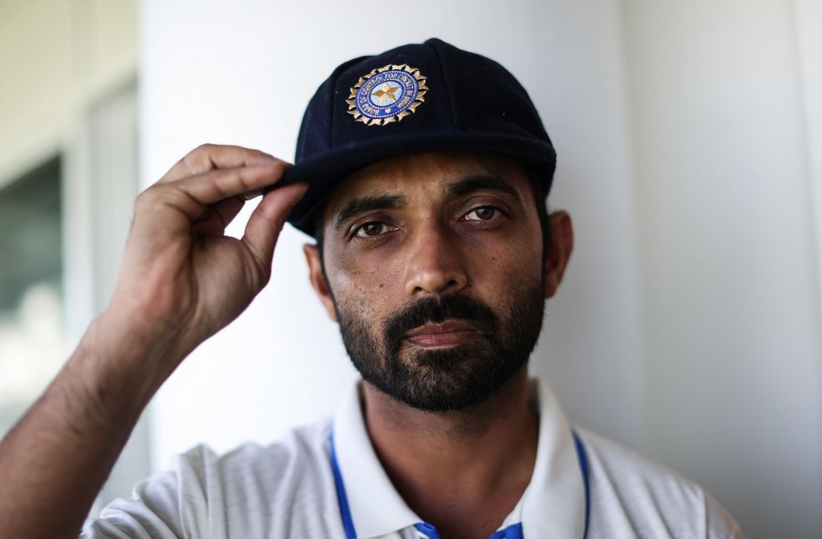 Ajinkya Rahane poses for the cameras | ESPNcricinfo.com