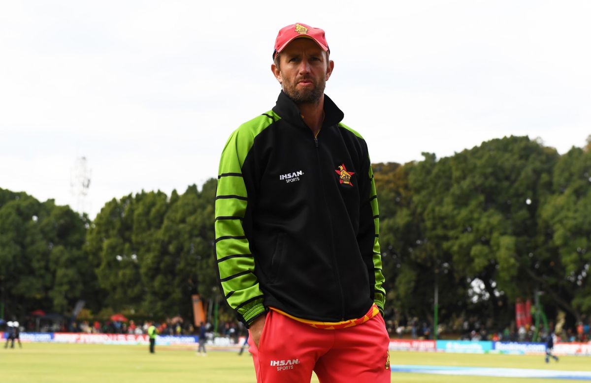 A sad Craig Ervine after Zimbabwe's World Cup dreams ended ...