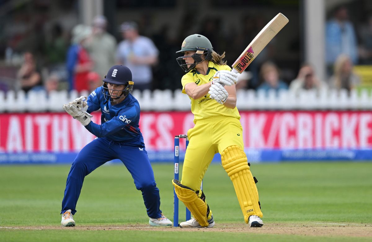Ellyse Perry cuts one away through cover point | ESPNcricinfo.com