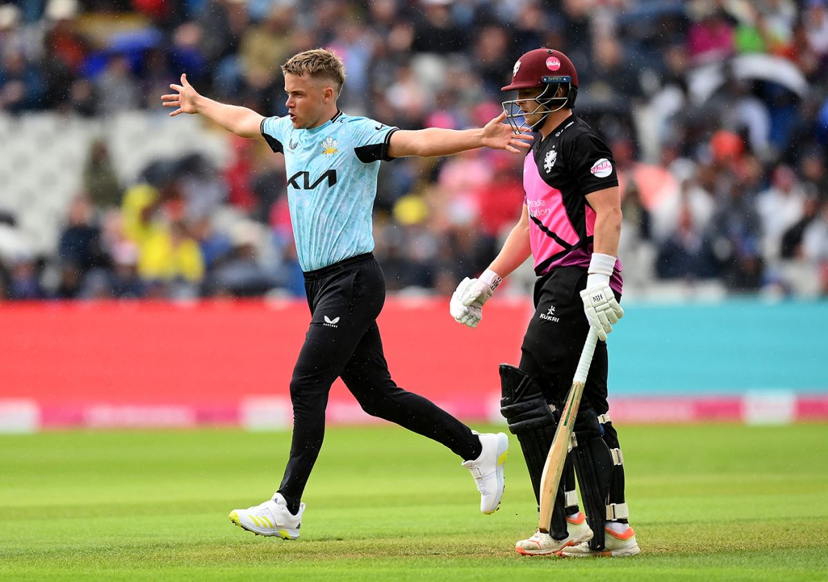 Sam Curran celebrates a breakthrough | ESPNcricinfo.com