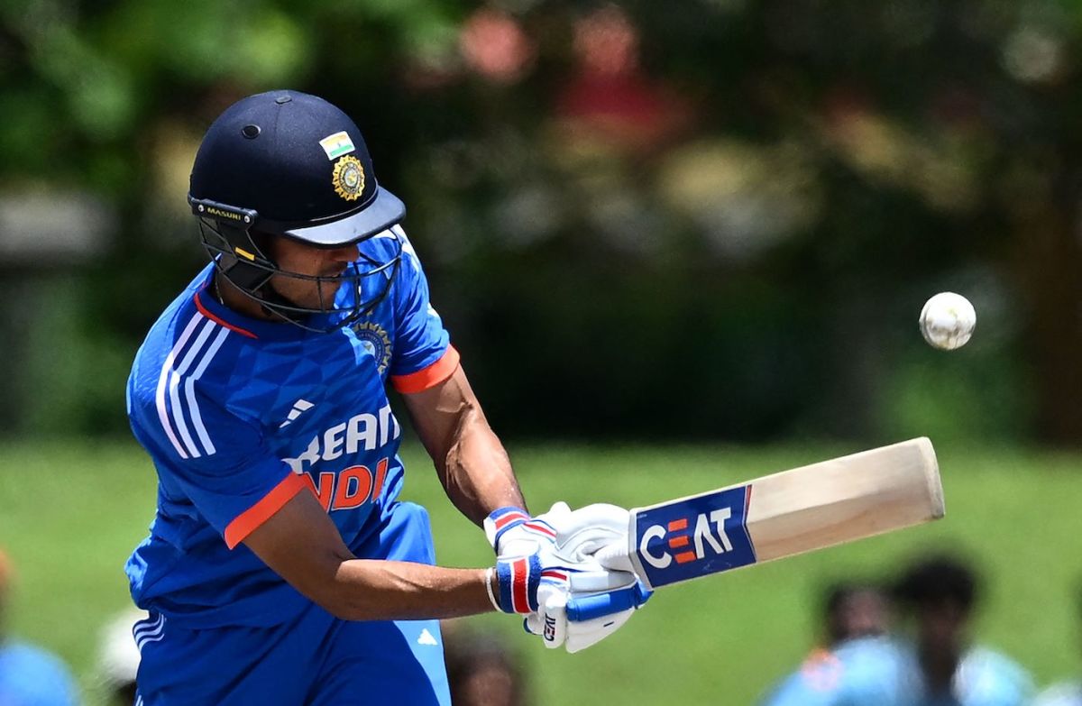 Shubman Gill played a few more unorthodox shots than usual ...