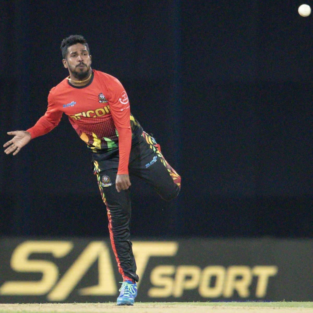 Chaturanga de Silva took the key wickets of Kusal Mendis and Sadeera ...