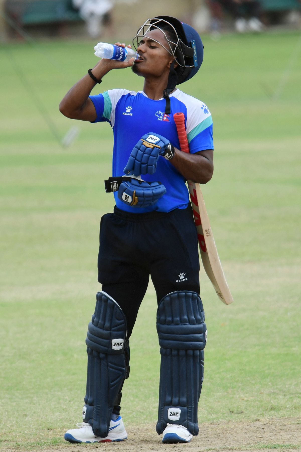 Nepal captain Rohit Paudel takes a breather | ESPNcricinfo.com