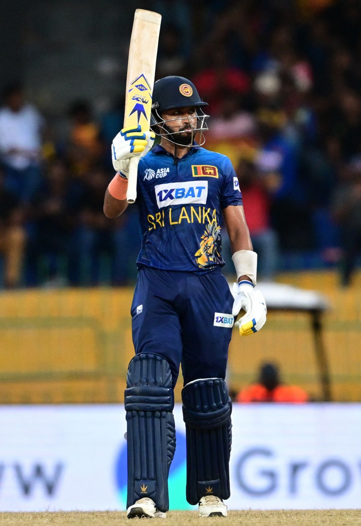 Sadeera Samarawickrama brought up a counterattacking half-century ...