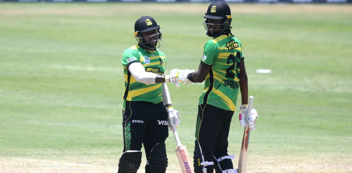 Fabian Allen and Shamar Springer put up a stand of 62 off 29 ...