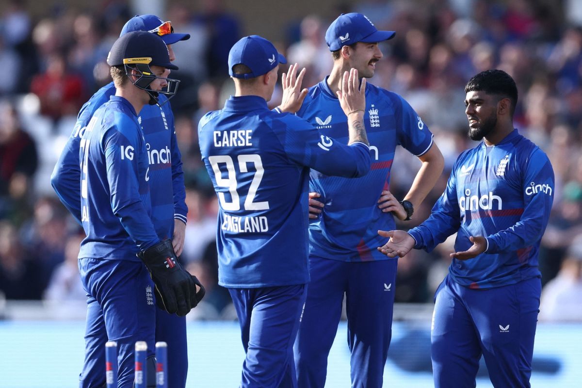 Rehan Ahmed is all smiles after finishing with returns of 4 for 54 ...