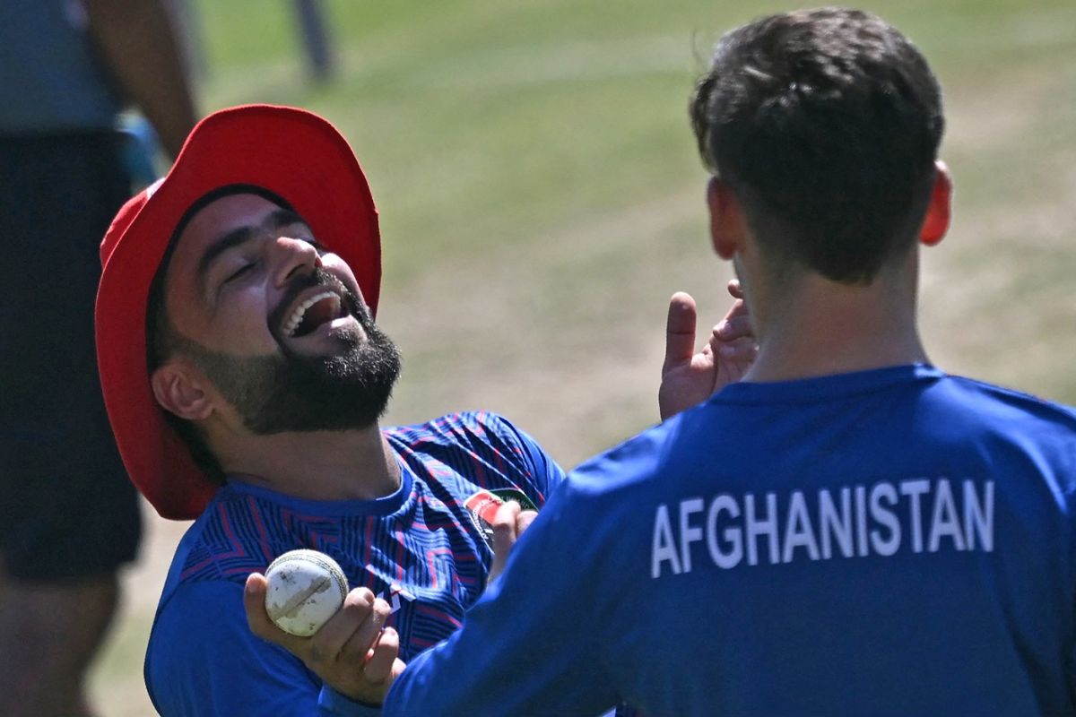 A cracking joke? Rashid Khan has sure heard one | ESPNcricinfo.com