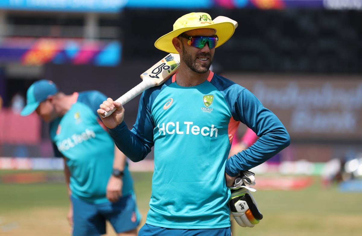 Glenn Maxwell was in good spirits ahead of Australia's crucial World ...