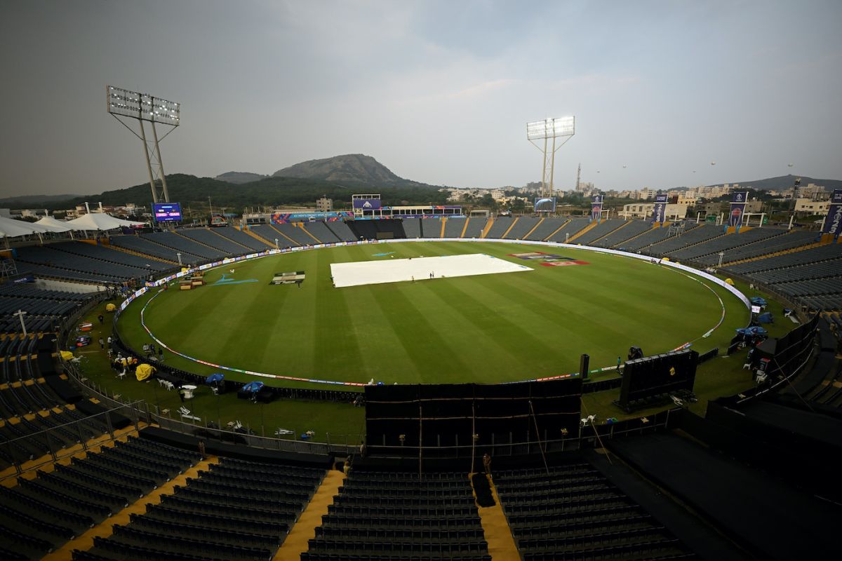 The MCA stadium in Pune a day before hosting its first game in the 2023 ...