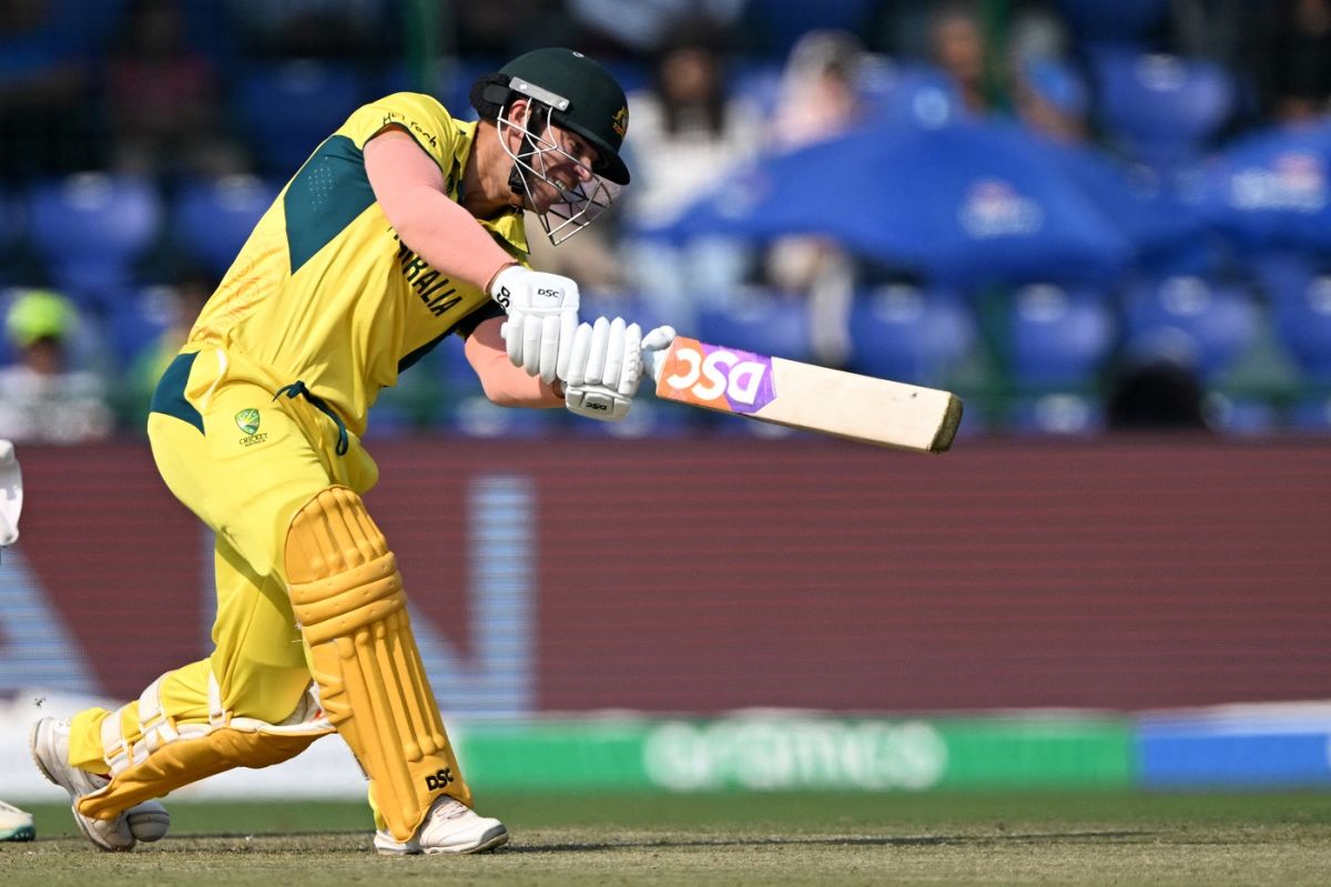 David Warner struck Aryan Dutt for four successive fours to get his ...