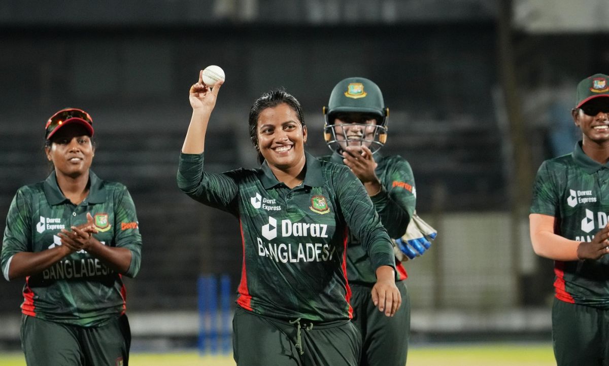 Nahida Akter returned the best figures in women's T20I cricket for ...