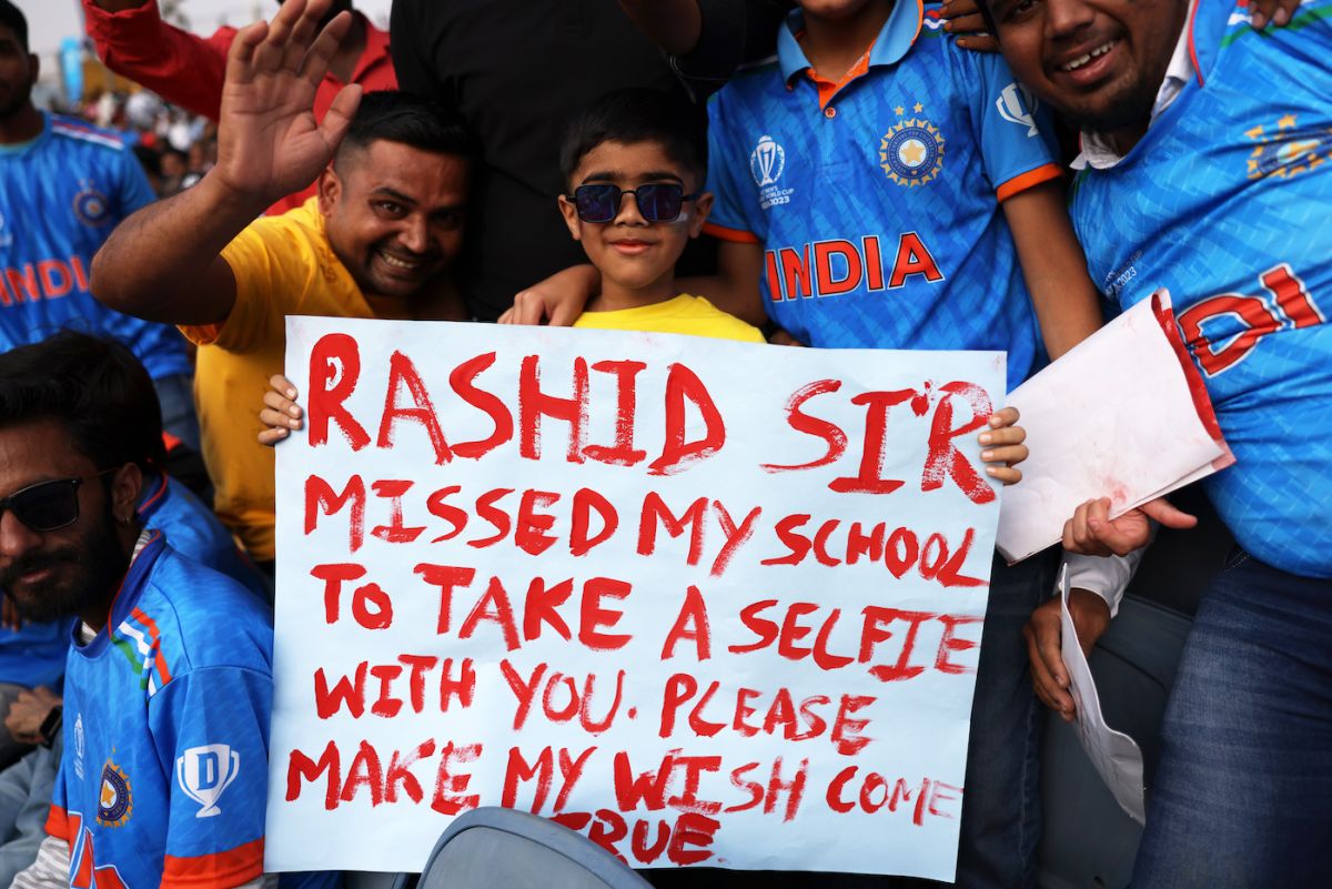 Rashid Khan has his share of fans everywhere | ESPNcricinfo.com