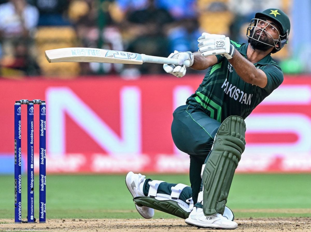 Babar Azam and Fakhar Zaman put up a big second-wicket stand ... Babar Azam and Fakhar Zaman put up a big second-wicket stand ...