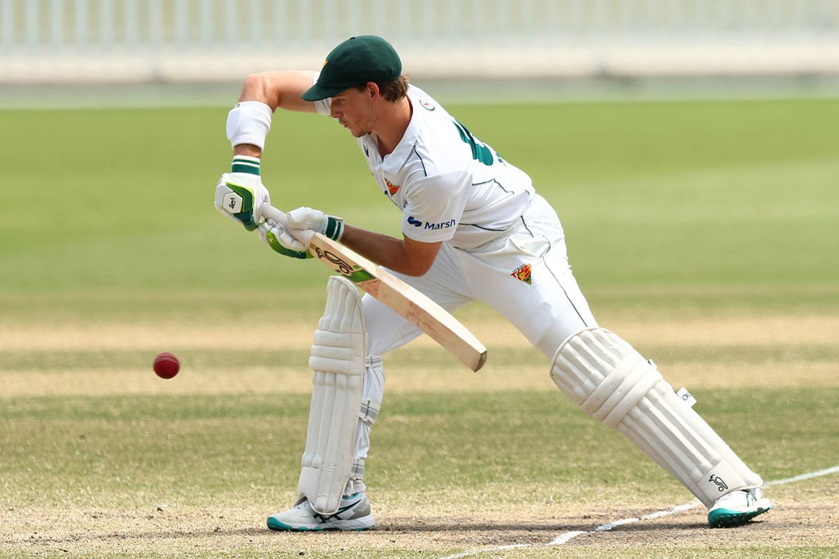 Tim Ward enjoyed an extended net on the final day | ESPNcricinfo.com