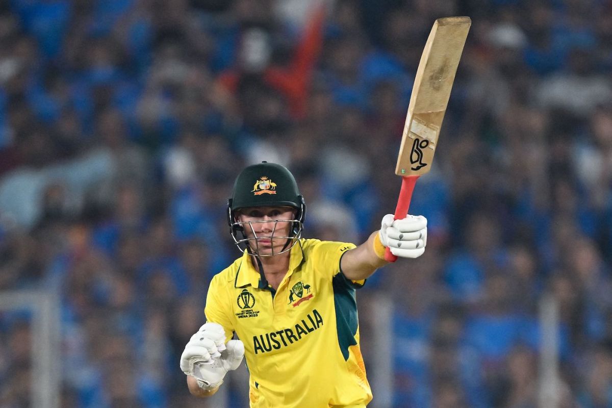 Travis Head and Marnus Labuschagne put on a crucial partnership ... Travis Head and Marnus Labuschagne put on a crucial partnership ...