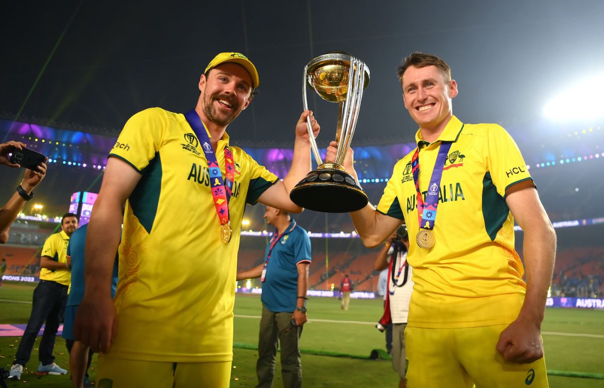 Two-time ODI World Cup winners - Glenn Maxwell, Pat Cummins, Mitchell ...