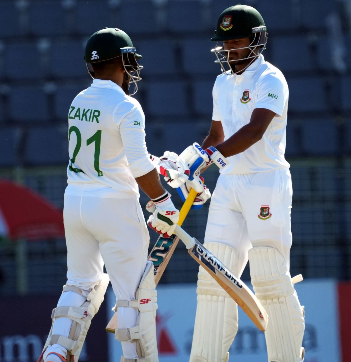 Mahmudul Hasan Joy helped Bangladesh get off to a good start ...