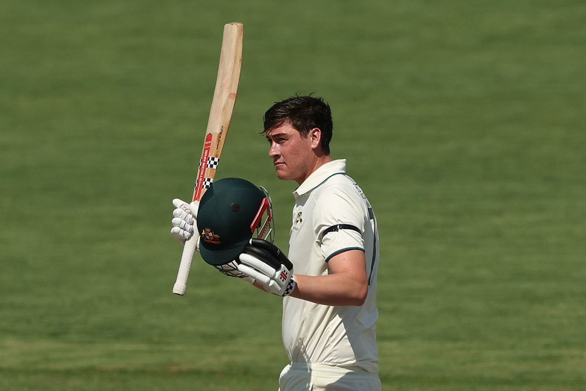 Matt Renshaw brought up his hundred | ESPNcricinfo.com